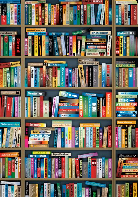Download Untidy Bookshelf Picture