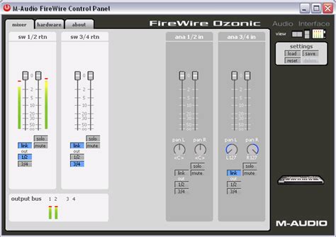 MIDI клавиатура со встроенным FireWire интерфейсом M Audio Ozonic