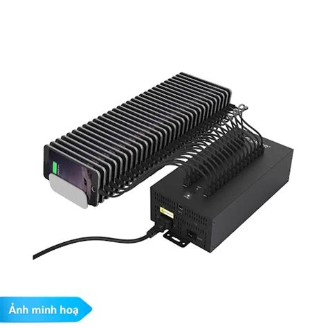 Bộ chia Hub USB ORICO IH30P-BK 30 cổng USB 2.0 | Chính hãng | Phong Vũ