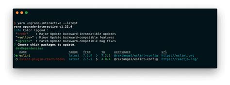 Upgrade All Dependency Versions In Packagejson With Yarn Samuelsson