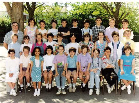 Photo De Classe Ecole Primaire Marie Curie Cm2 1989 1990 De 1990 Ecole