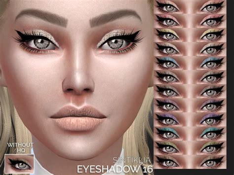 Eyshadow With Eyeliner Found In TSR Category Sims 4 Female Eyeshadow