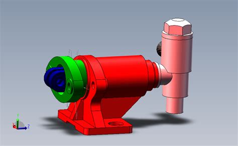柱塞泵solidworks 2013模型图纸下载 懒石网