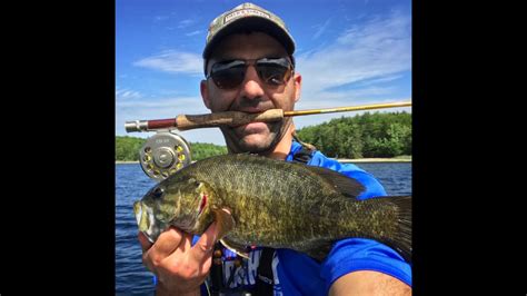 Quabbin Reservoir Smallmouth Bass Fly Fishing Youtube