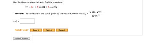 solved use the theorem given below to find the