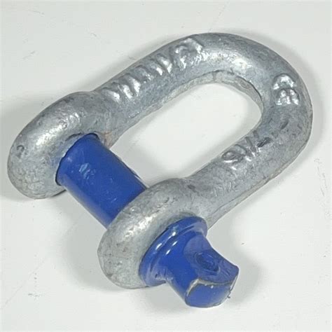 16mm Body 19mm Pin Swl Bow Shackle 3250kgs Chains Ropes Anchors