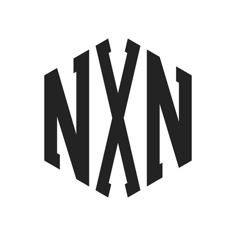 Premium Vector Nxn Logo Design Initial Letter Nxn Monogram Logo Using