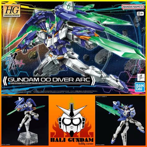 Jual Hg 1144 Gn 0000dvrii Gundam 00 Diver Arc Bali Gundam Hobby