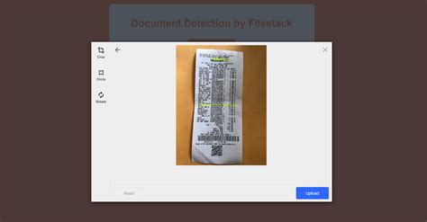 Document Detection For Receipts And Invoices By Filestack Api