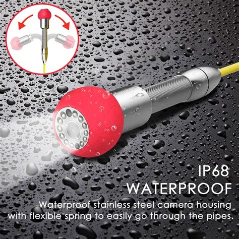 Camera Head For Pipe Inspection Camera Waterproof Ip68 Industrial Endoscope Video Inspection