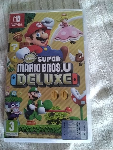 Nintendo Switch Super Mario Bros U Deluxe Nintendo Games Insomniagr