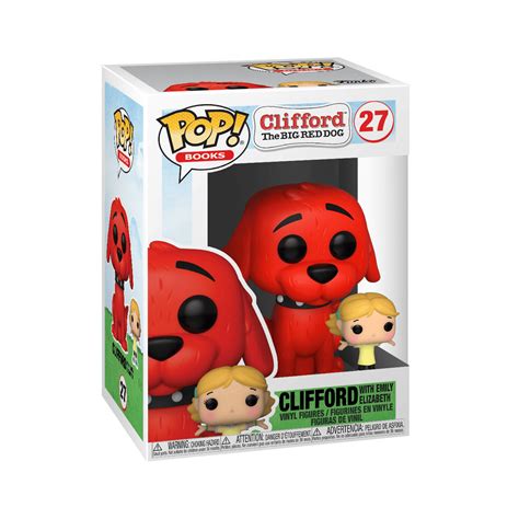 Funko Pop And Buddy Clifford The Big Red Dog Clifford With Emily Eliz