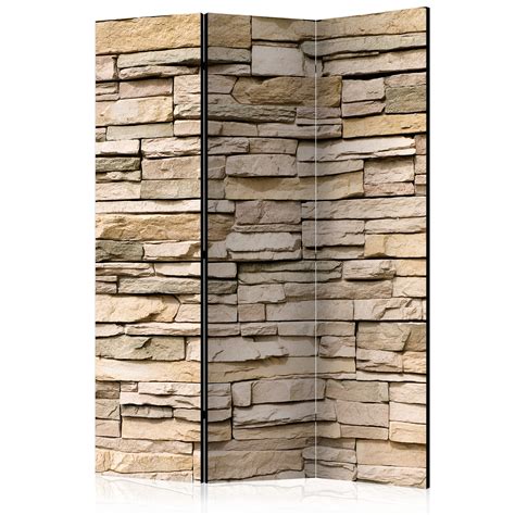 Biombo Piedra Decorativa Separadores De Ambientes 135x172 Leroy