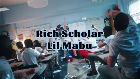 Lil Mabu Rich Scholar Lyrics Youtube