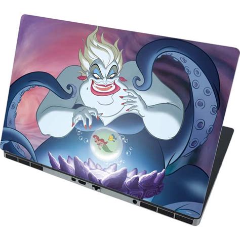 Disney Villains Ursula Ariel And Flounder Dell Precision Skin Skinit