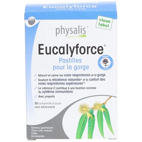 Physalis® Eucalyforce® Keelpastilles 30 St Farmaline