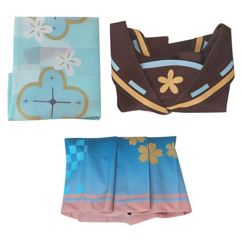 Genshin Impact Kirara Cosplay Costume Swimsuit Halloween Carnival Part