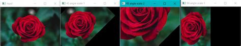 Geometric Transformation Using OpenCV B Log