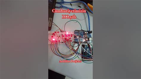 arduino proje örnekleri cumhuriyetimizin 100 yılı kutlu olsun youtube