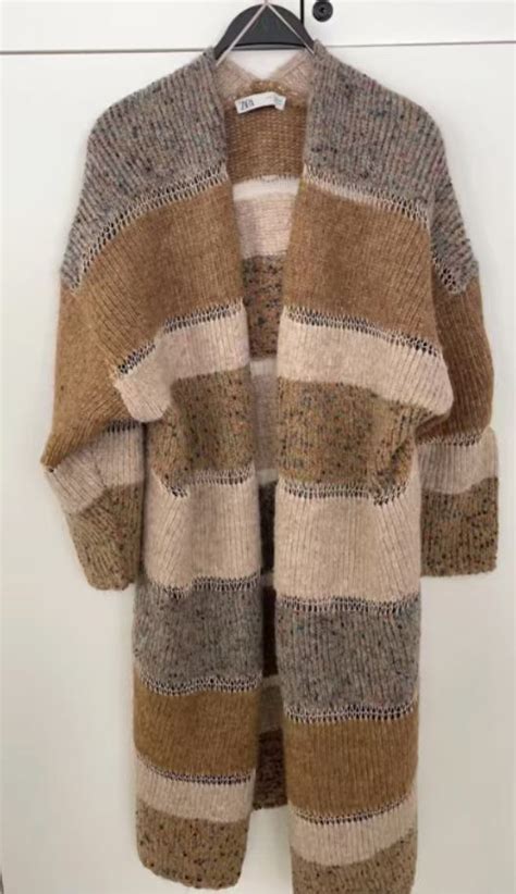 Bono Tan On Linkedin Zara Ladies Color Block Long Buttonless Sweater