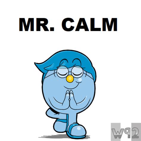 Mr Men 51 Mr Calm By Waver92 On Deviantart