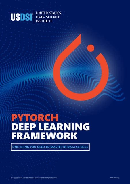 pytorch deep learning framework usdsi® pdf