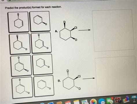 Solved Predict the product(s) formed for each reaction. Cl | Chegg.com