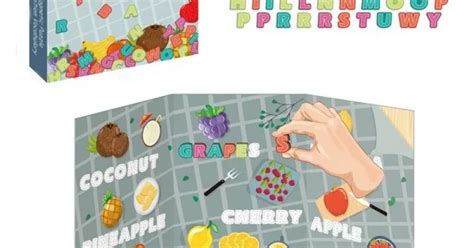 Magnetic Vocabulary Recognition Fruit