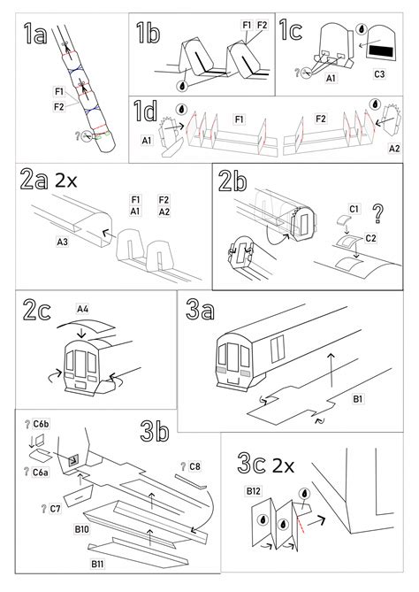 1 148 Class 158 Dmu Emr Hybrid Livery Paper Model Ecardmodels