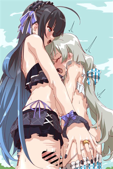 Rule 34 1futa 1girls Ahoge Assault Lily Bar Censor Bikini Bikini