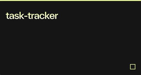 Task Tracker Codesandbox