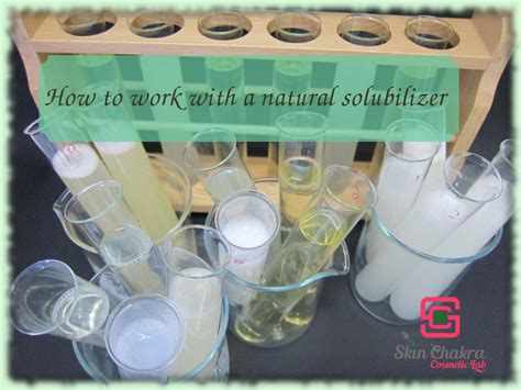 How To Work With A Natural Solubilizer Swettis Beauty Blog