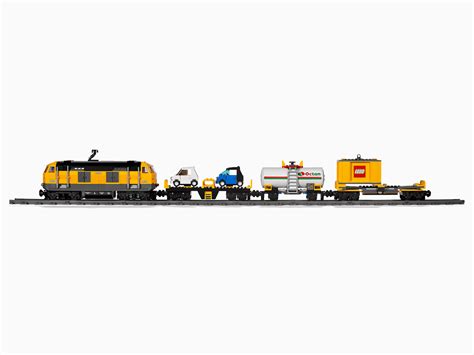 Bricker - Конструктор LEGO 7939 Товарный поезд (Cargo Train)