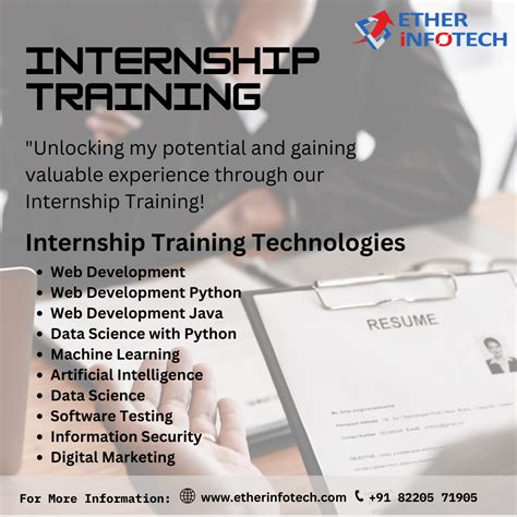 “internship training developing essential skills for the future