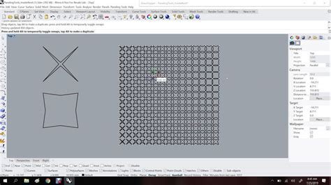 Variable Grid Tutorial For Paneling Tools Tutorial Food4rhino Paneling