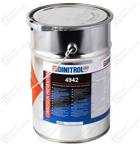 Środek do konserwacji podwozia brązowy 4942 DINITROL 5kg Market Lakierniczy