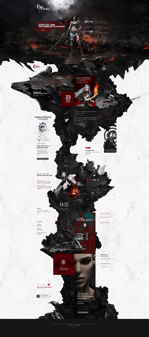 Game Web Design On Behance