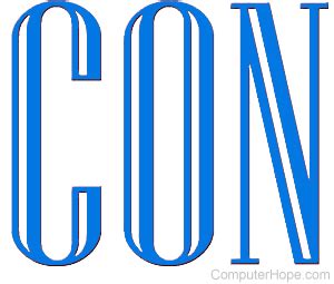 What Is Con