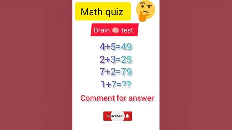 Math Quizmaths Viralvideo Mathshorts Mathematics Mathquestion Ytshorts Trending Youtube