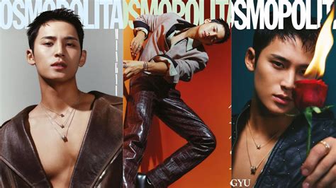 Seventeens Mingyu Graces The Cover Of Cosmopolitan Koreas December Issue K Pop Newswire