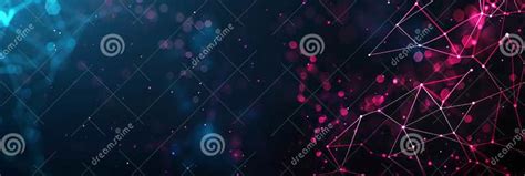 abstract plexus structure of many glowing lines and particles creative