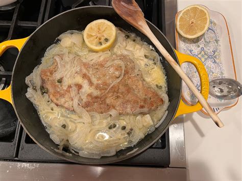 Skillet Chicken Piccata Ancora