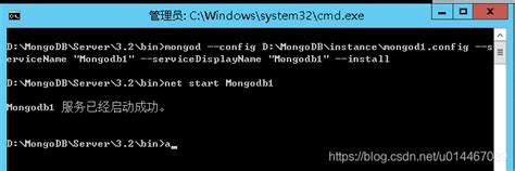 Windows下mongodb搭建集群windows下mongodb的管理与集群部署 Csdn博客