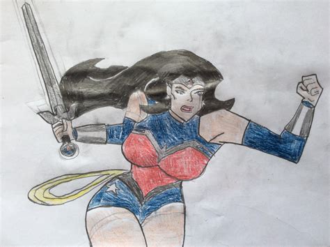 Dcau Wonder Woman New 52 Style By Tb86 On Deviantart