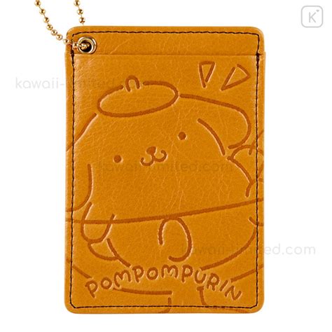 Japan Sanrio Pass Case Pompompurin Kawaii Limited