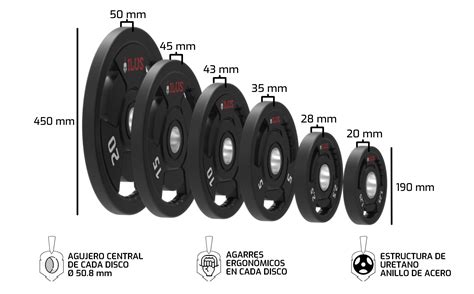 Discos Olímpicos En Kg Par 58 Off