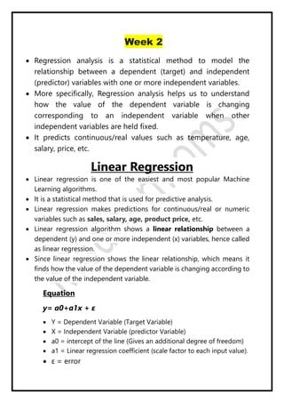 NPTL Machine Learning Week 2.docx