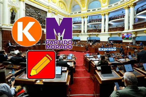 Congreso Lista De Partidos Políticos Que Recibirán Más De S 7