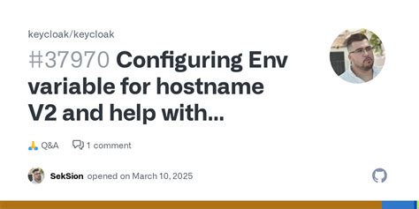 Configuring Env Variable For Hostname V2 And Help With Seperating
