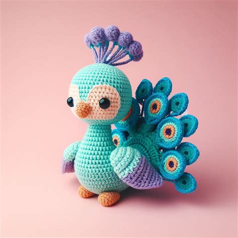 Crochet Little Peacock Amigurumi Idea The Amigurumi